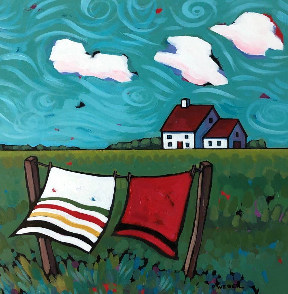 Pam Weber - Blanket Zoning II – Leighton Art Centre Online Shop